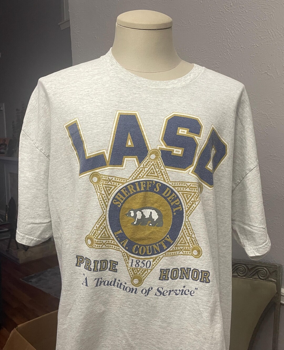 Vintage 90s LASD Sheriffs Dept, LA County Los Angeles Police Pride ...