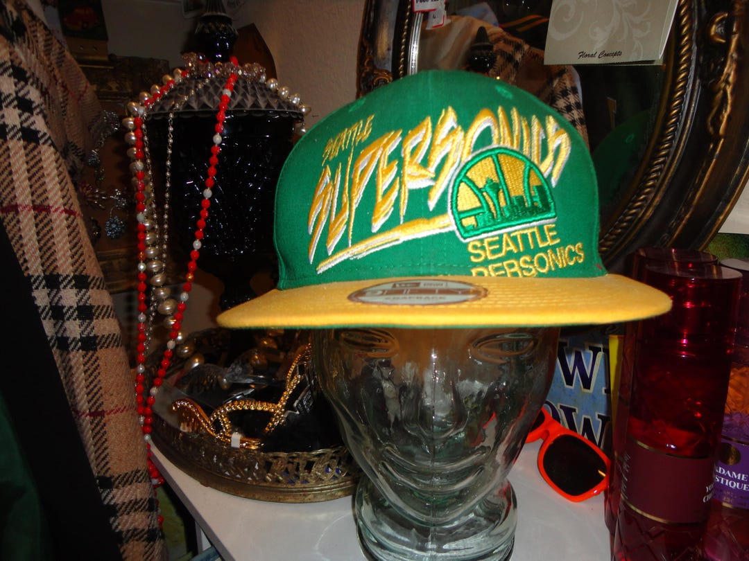 Seattle Supersonics NBA Basketball Sonics Snapback Cap Hat - Etsy