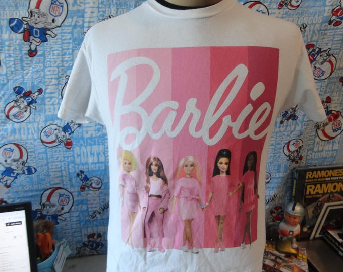 Barbie Throwback Retro Tee White T Shirt M - Etsy