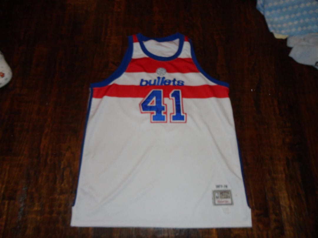 Washington Bullets Wes Unseld Throwback NBA Jersey Size 52 - Etsy