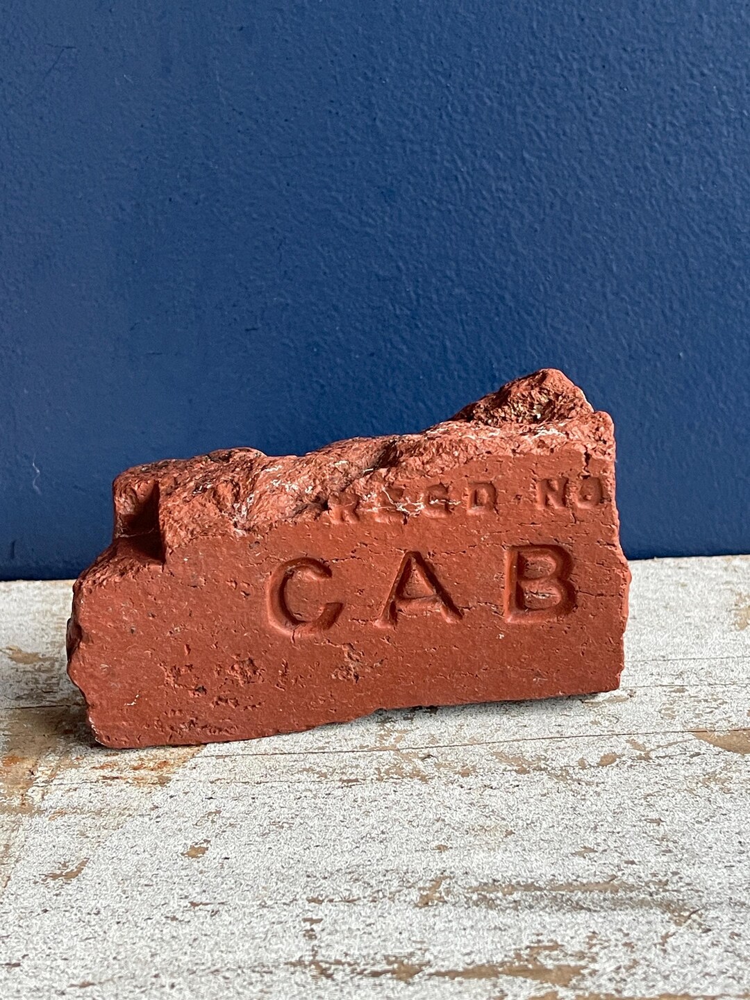Irish Sea Red Brick CAB. Beachcombing Finds. - Etsy