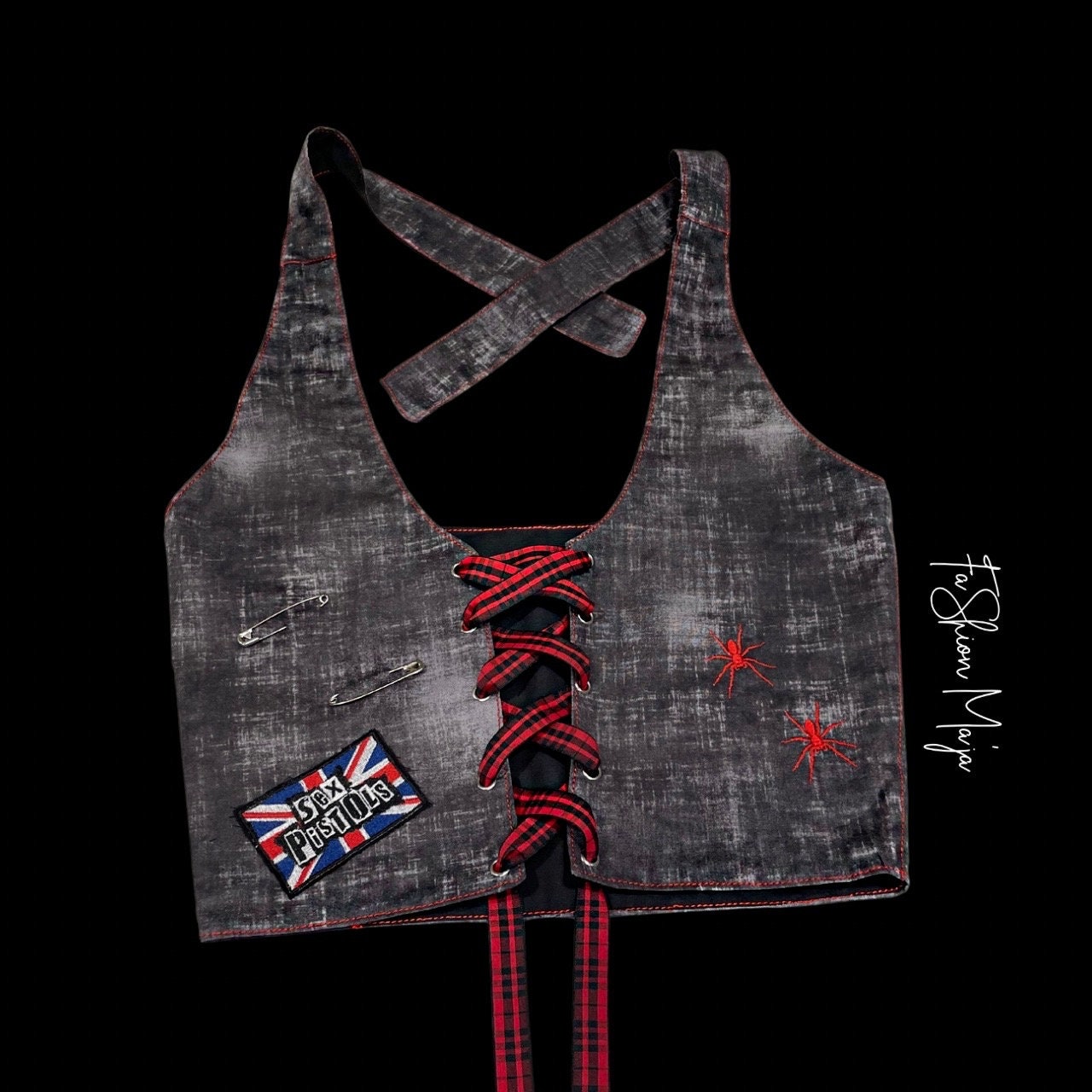 Alternative | Grunge | Goth | Punk | Emo | Rave | Festival Wear Lace-up ...