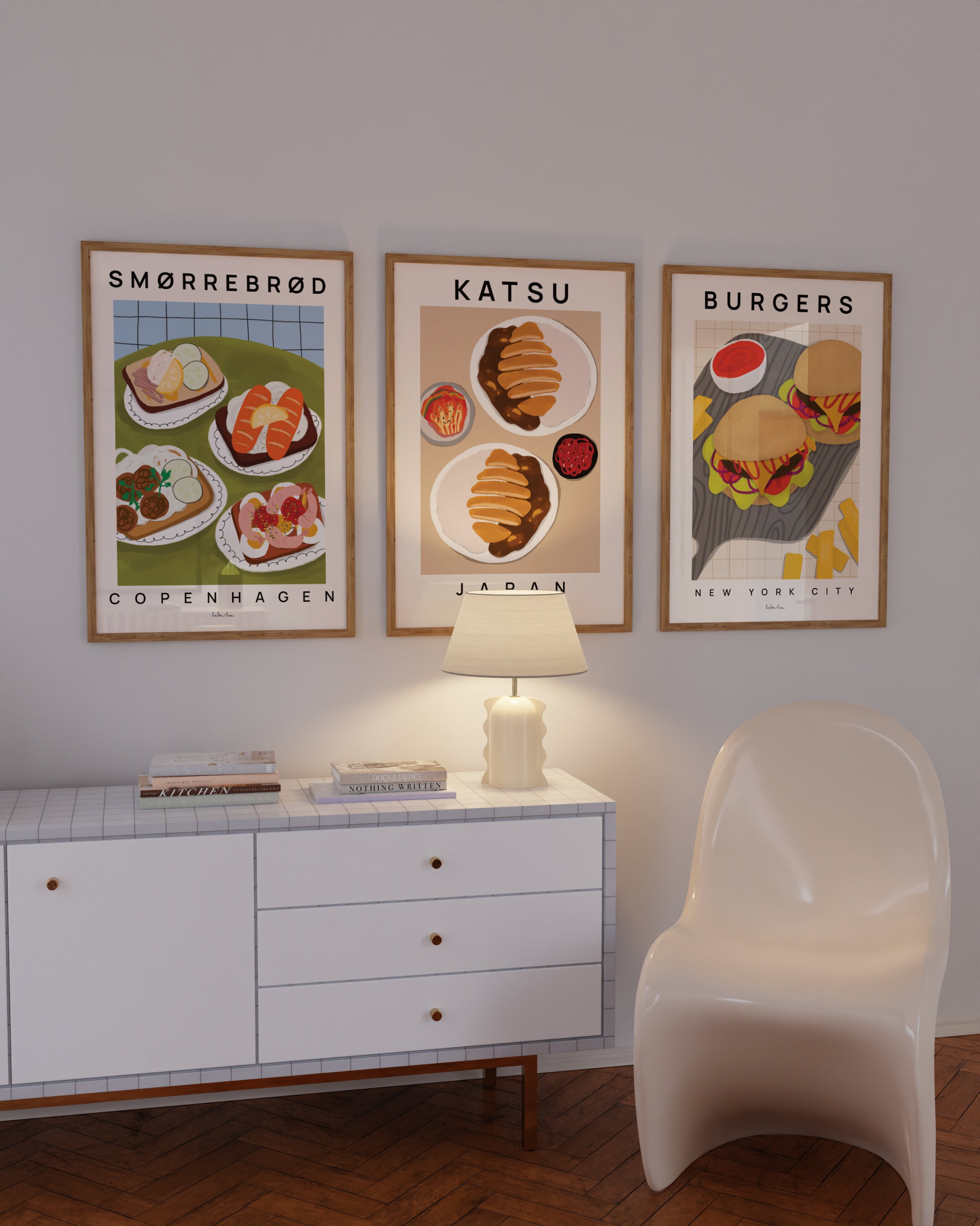 Katsu Curry Print Japan Food Poster Asian Food Art Modern - Etsy UK