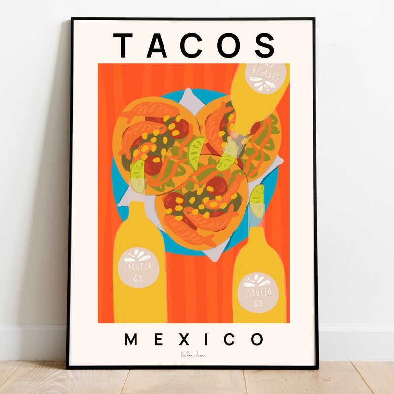 Taco Poster - Etsy
