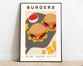 Scones Art Print, Desserts Poster, British Dessert Art Print, Scones ...