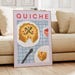 Quiche Art Print, Quiche Lorraine Art, Food Poster, Brunch Illustration ...