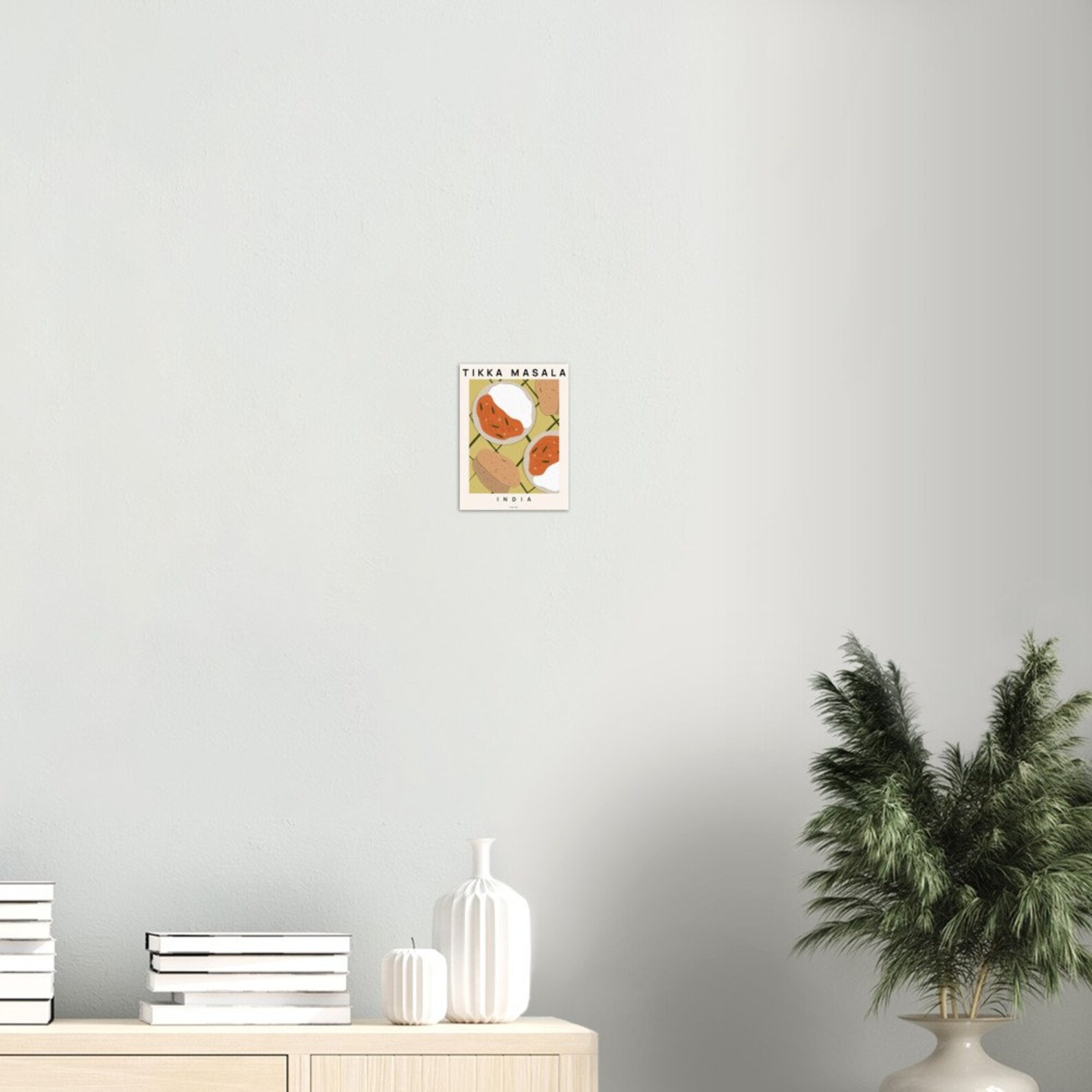 Tikka Masala Poster, Food Art Print, Indian Food Poster, Cosy Kitchen ...
