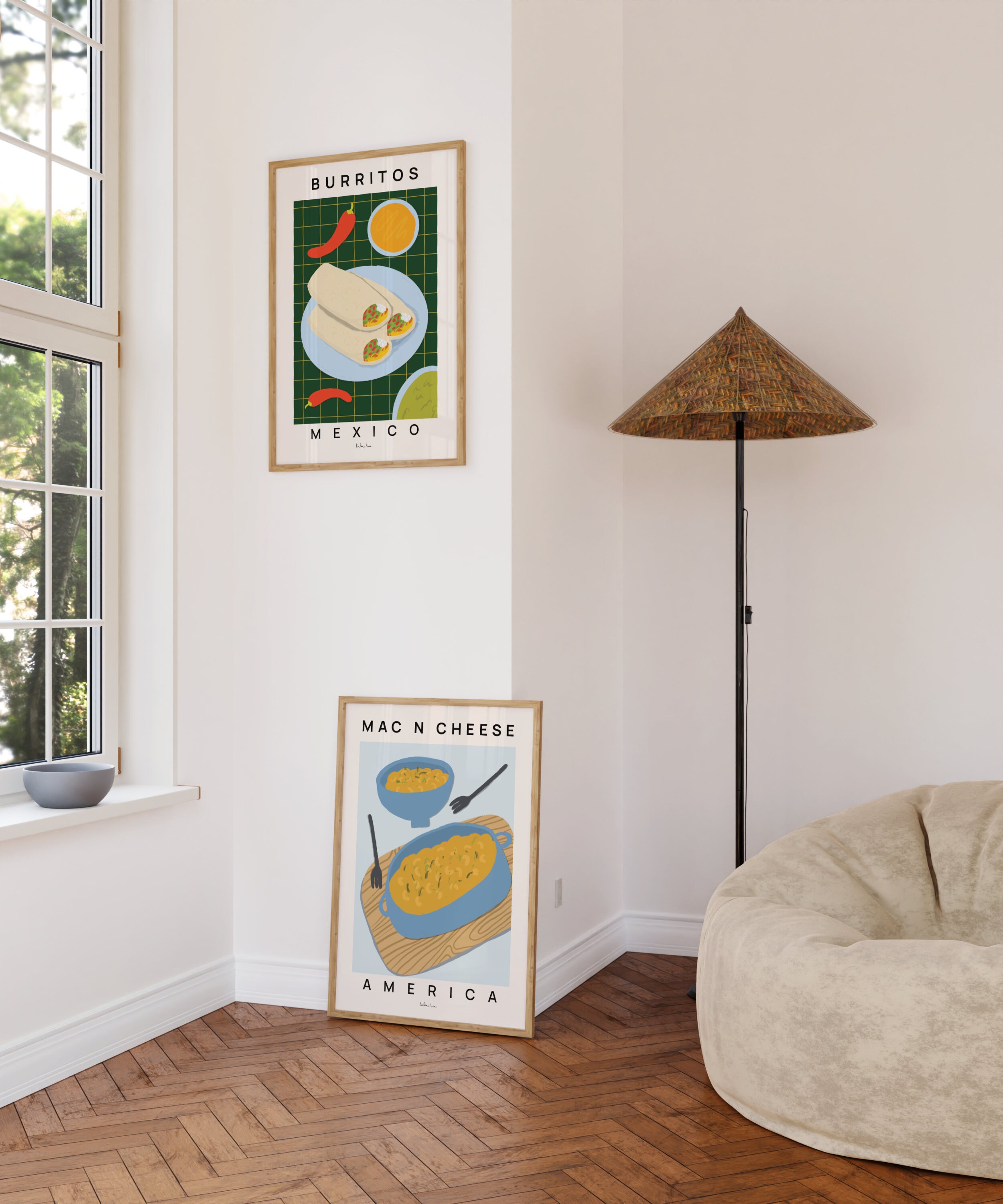 Macaroni and Cheese Poster Mac N Cheese Art Print Pasta Food - Etsy