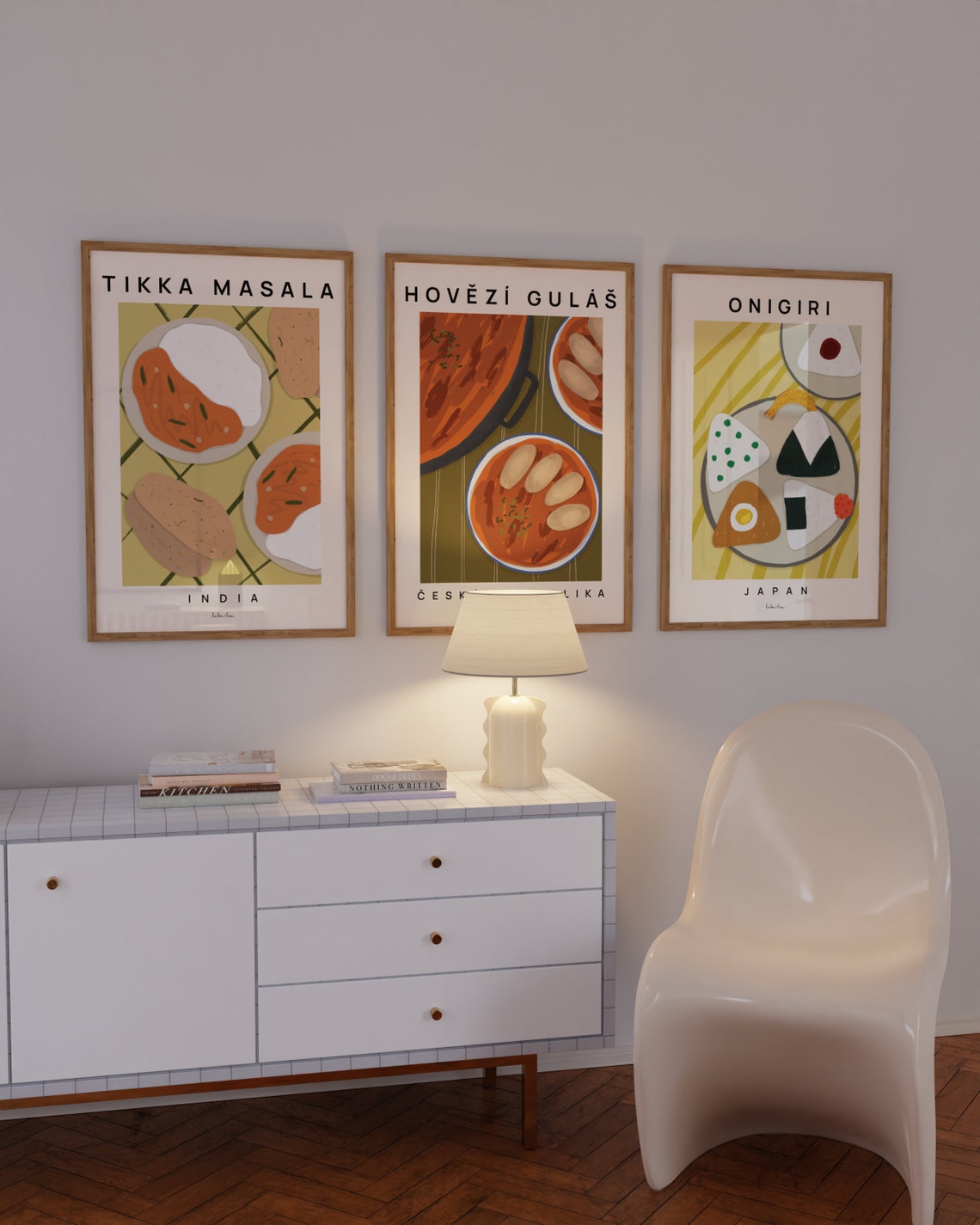 Tikka Masala Poster Food Art Print Indian Food Poster Cosy - Etsy