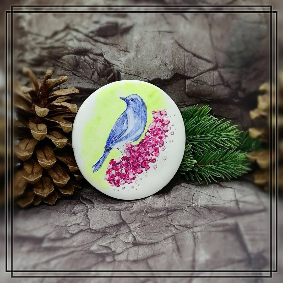 Vogel Cake Topper Made of Fondant Cake Décor - Etsy