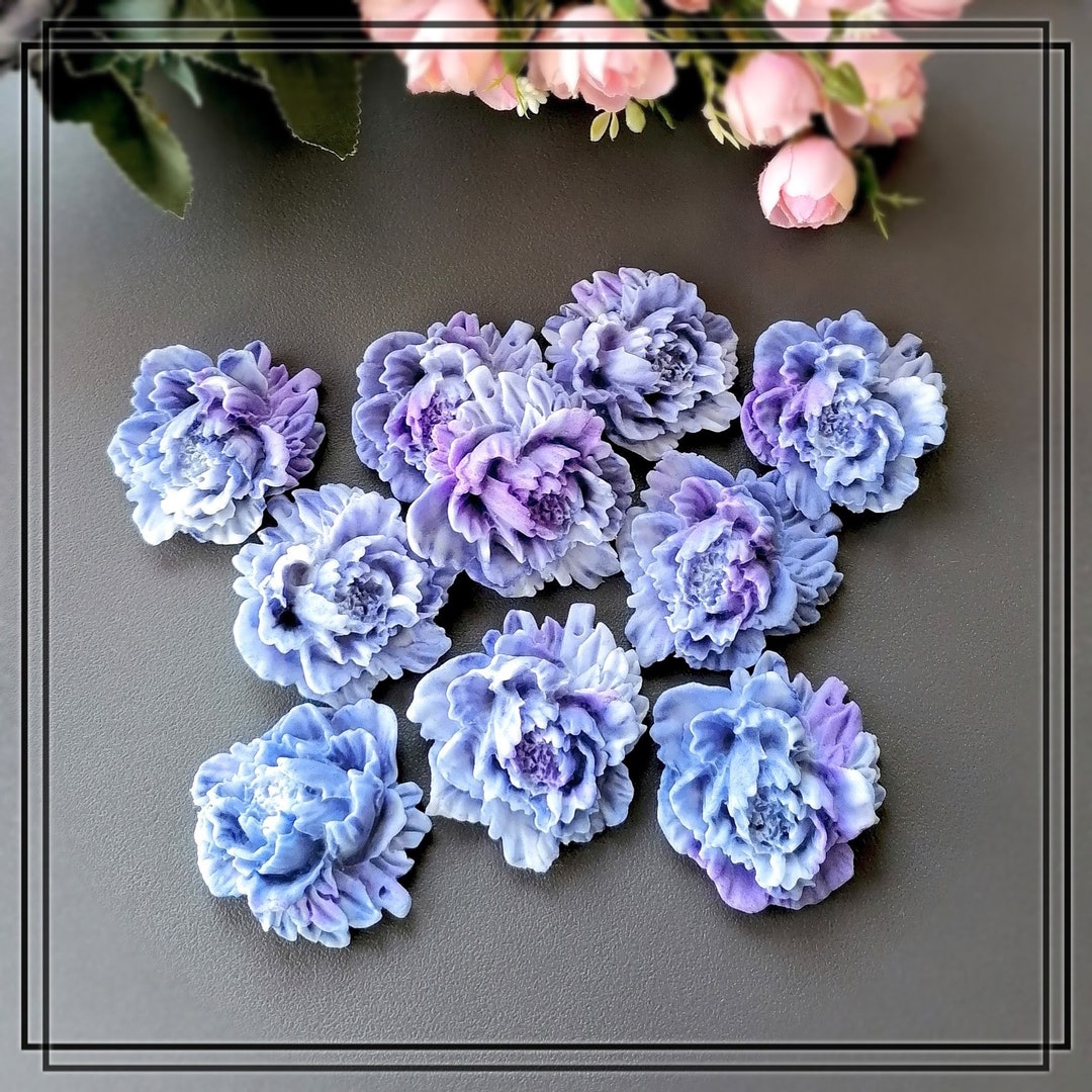 Flowers Made of Fondant for Themed Cakes, Cake Decoration - Etsy