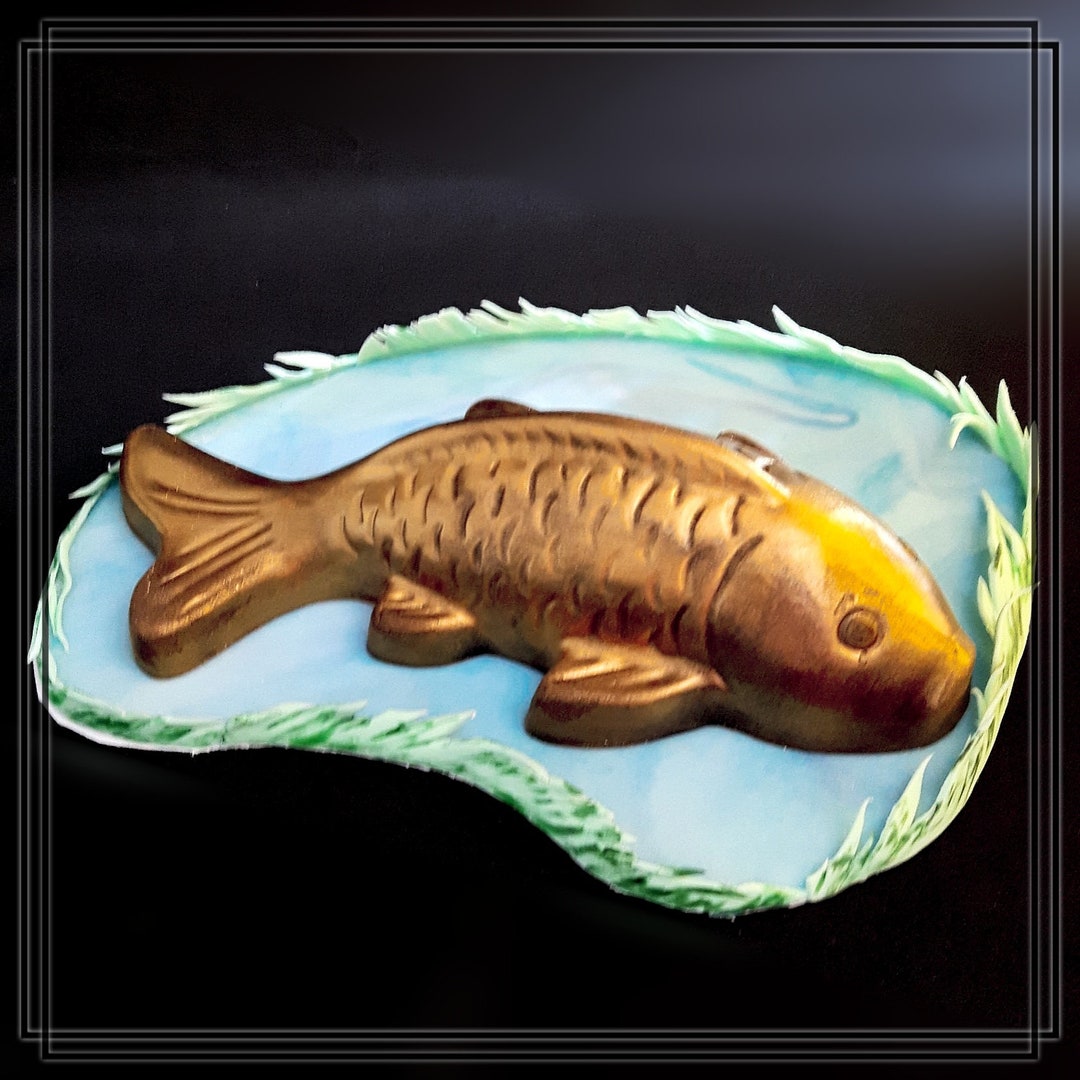 Fish Cake Figure Made of Fondant as a Cake Decoration for Motif Cakes ...