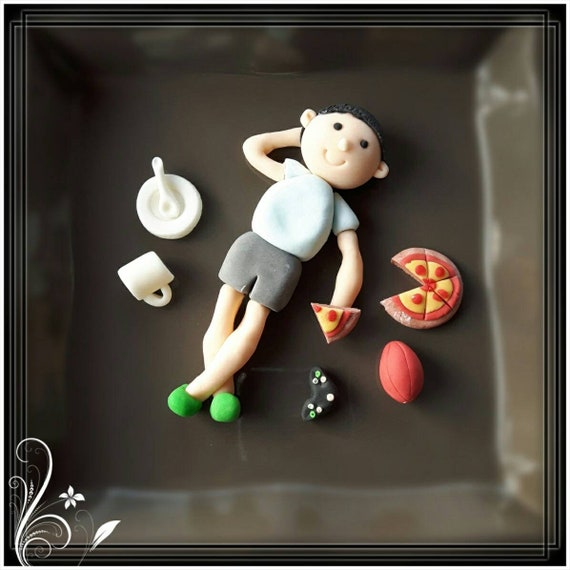 Boy From Fondant Cake Decoration Fondant Decoration - Etsy