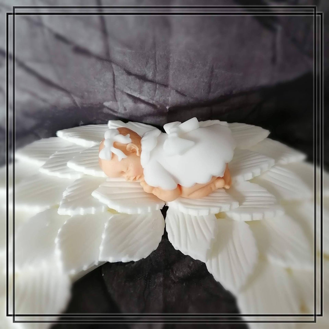 Baby Made of Fondant Cake Topper, Cake Decoration, Cake Decoration ...