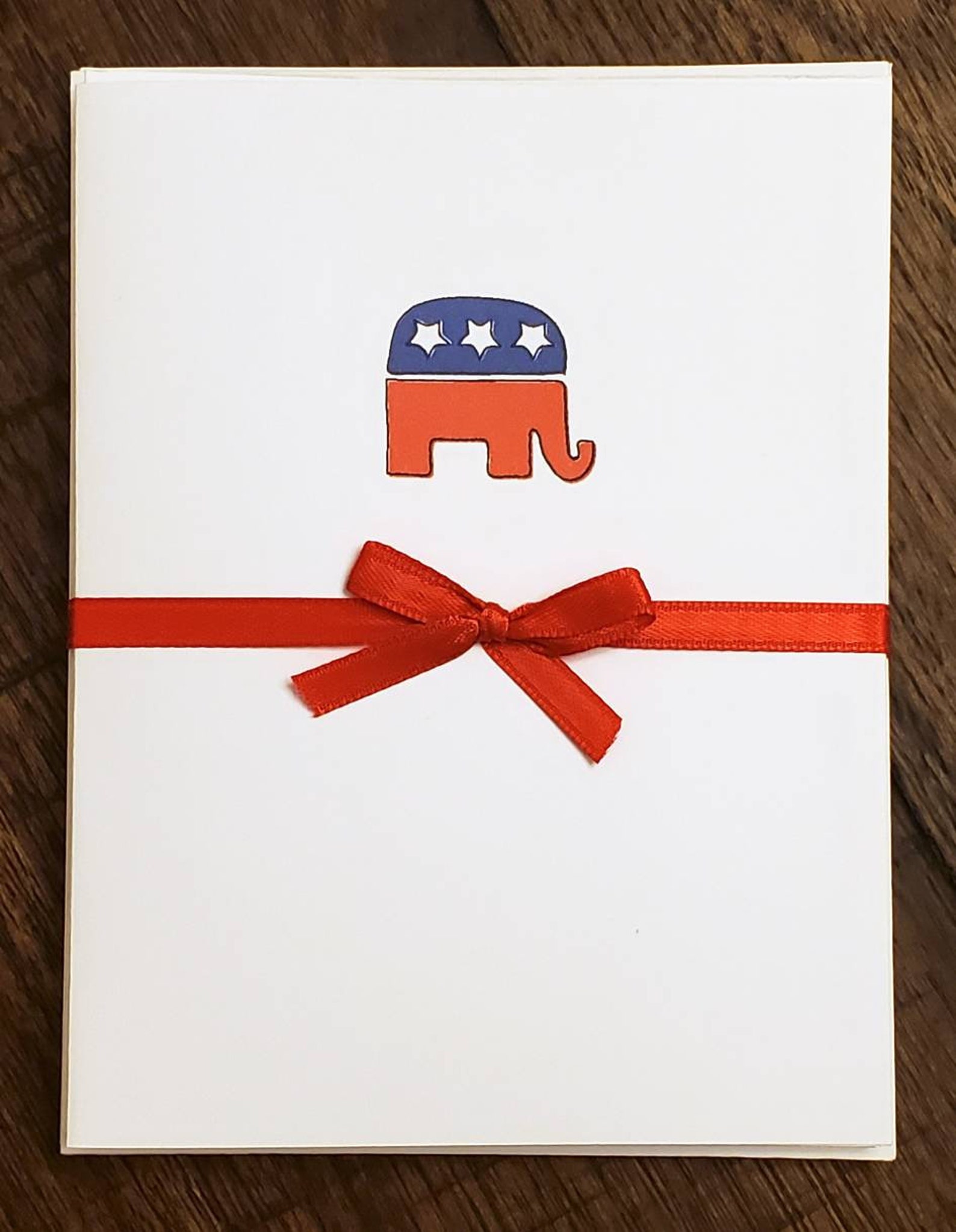 Republican Party Elephant Cards - Set of 10 / Political Cards, American ...