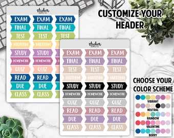 Study stickers | Etsy