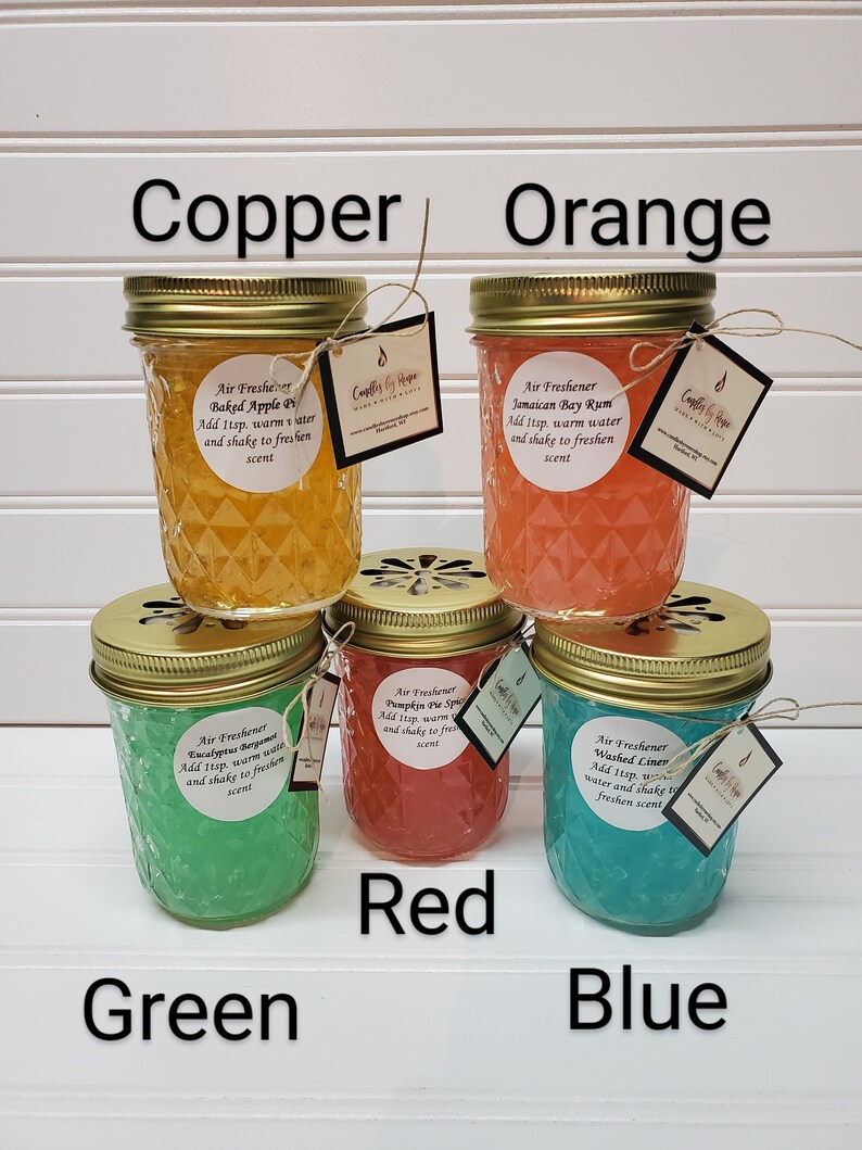 Pumpkin Pie Spice Scented Gel Air Freshener - Etsy