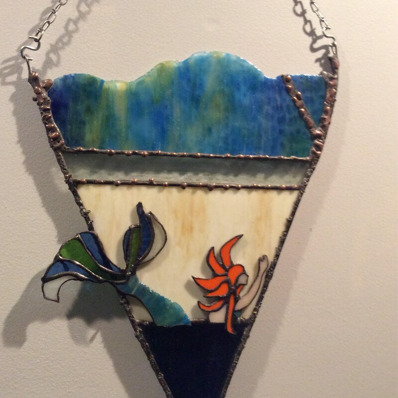 Stained Glass Mermaid - Etsy