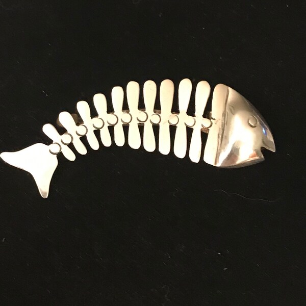 Vintage Fish Brooch - Etsy