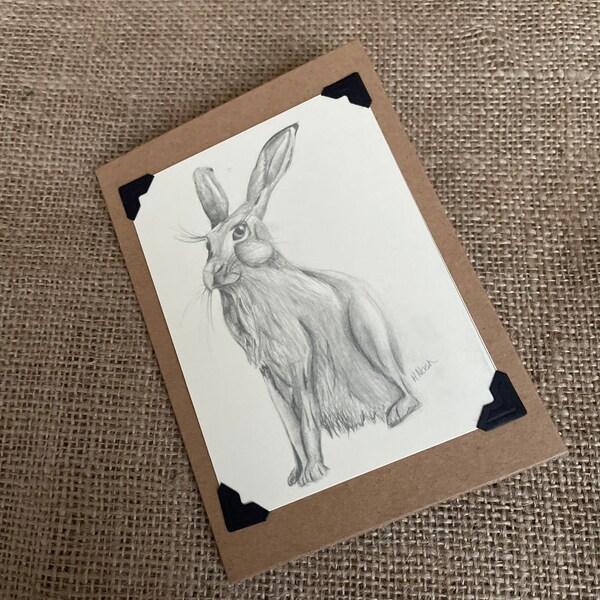 Hand Drawn Thank You Card - Etsy UK