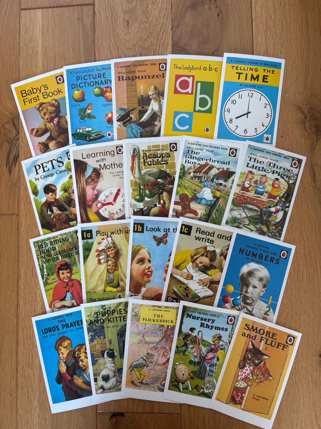 20 Ladybird Bookcover Postcards. Brand New - Etsy