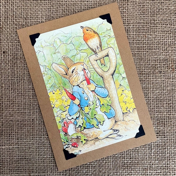Peter Rabbit Card - Etsy UK
