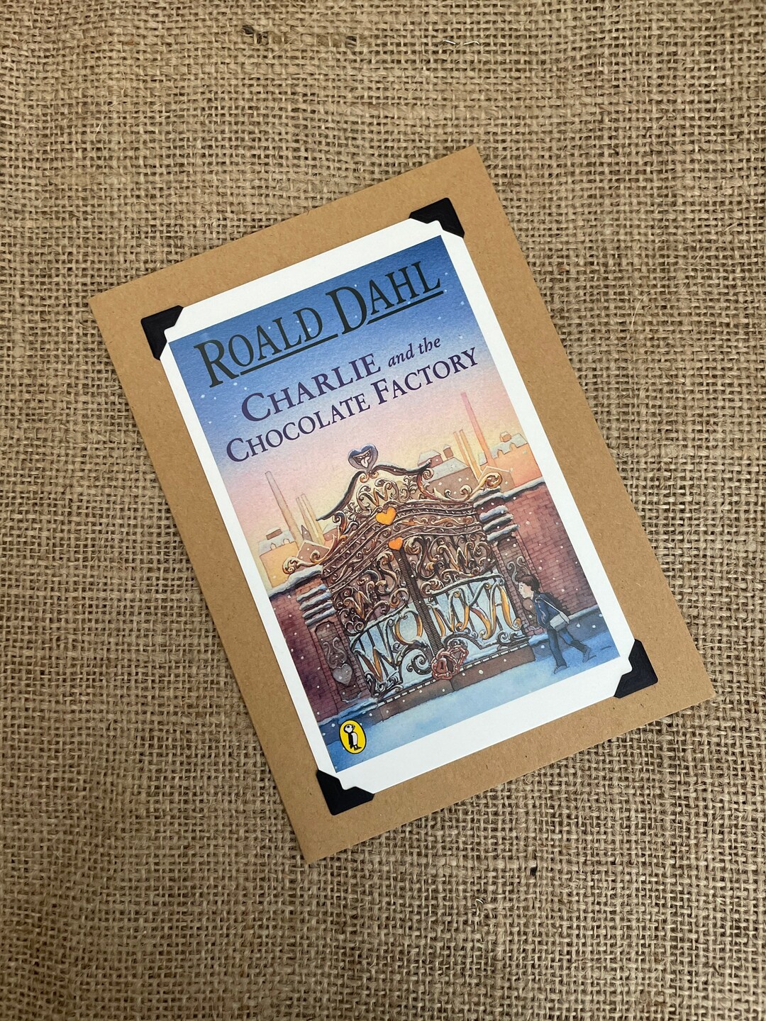 Handmade Birthday - Greeting Card - Roald Dahl. Charlie and the ...