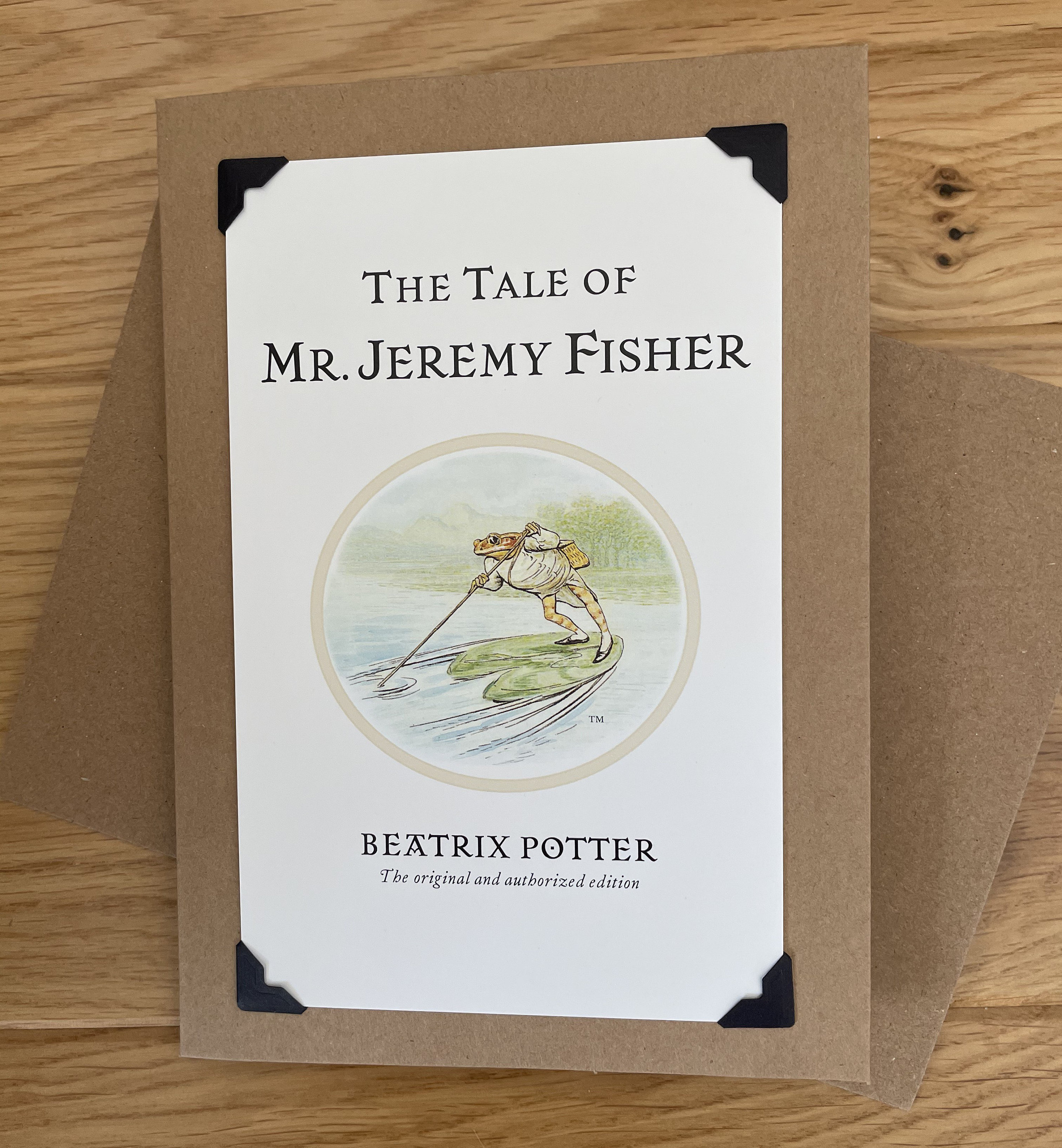 Handmade Birthday Greeting Card Beatrix Potter The Tale | Etsy