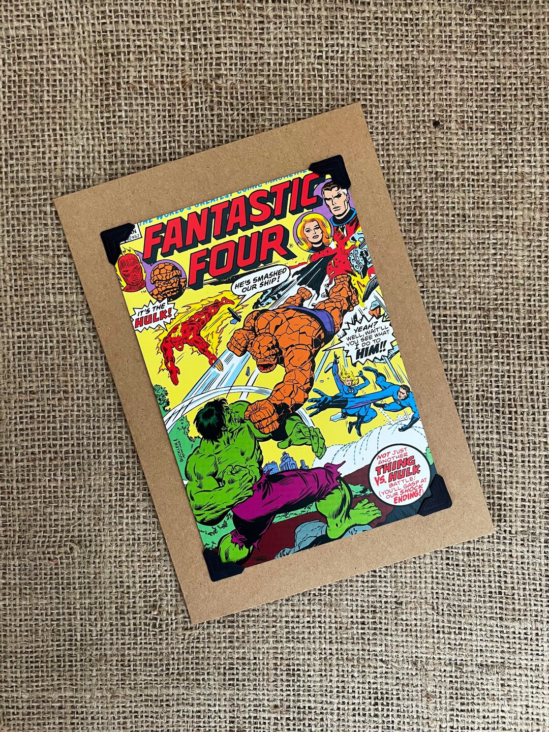 Handmade Birthday Greeting Card Marvel Comics The - Etsy.de
