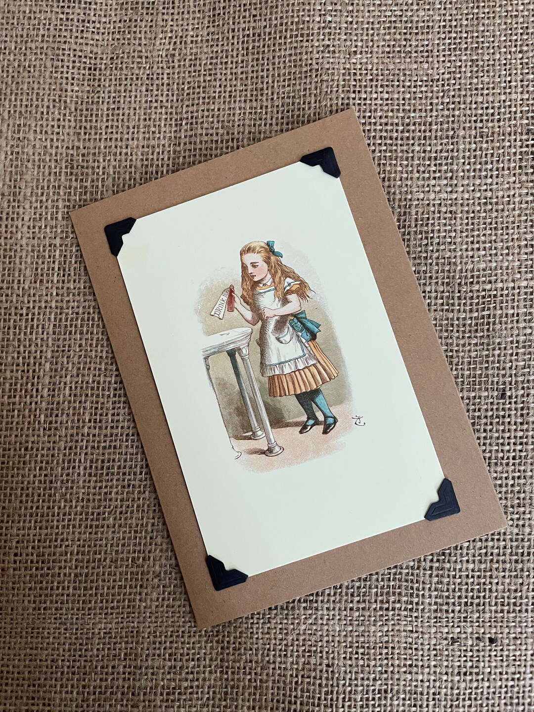 Handmade Birthday - Greeting Card - Alice in Wonderland - Etsy