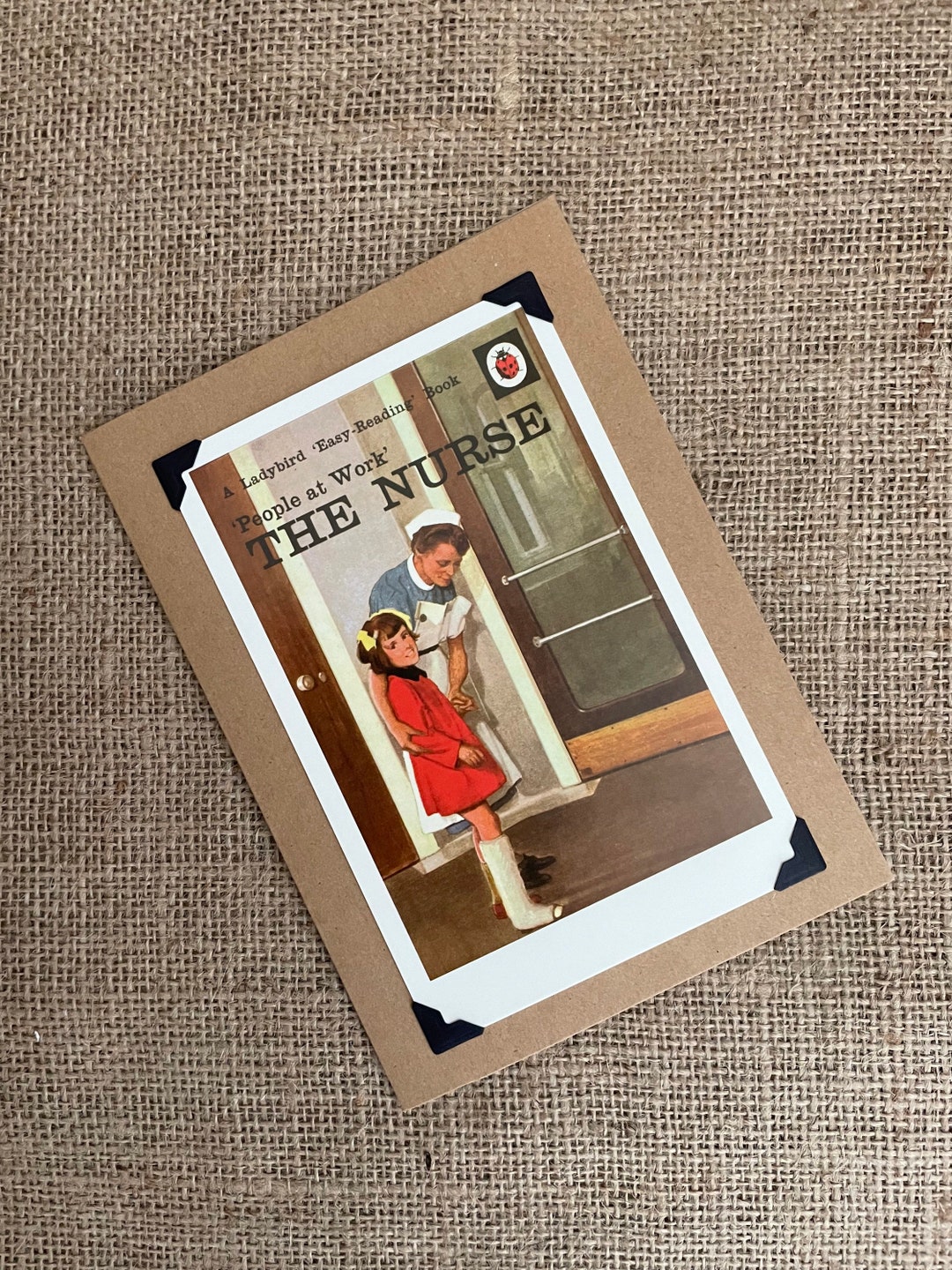 Handmade Birthday - Greeting Card - A Ladybird Book Cover Postcard ...