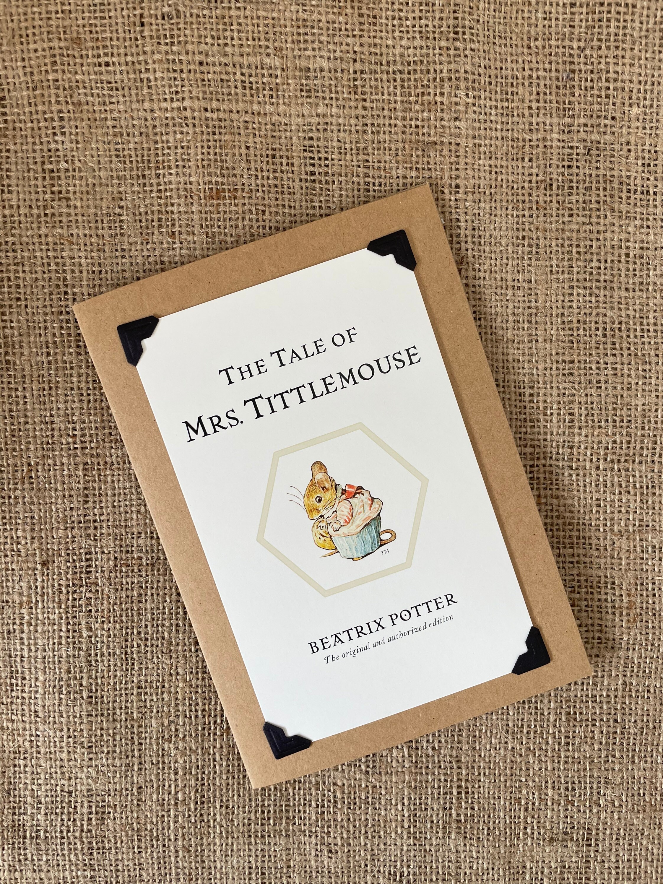 Handmade Birthday Greeting Card Beatrix Potter the Tale of Mrs ...
