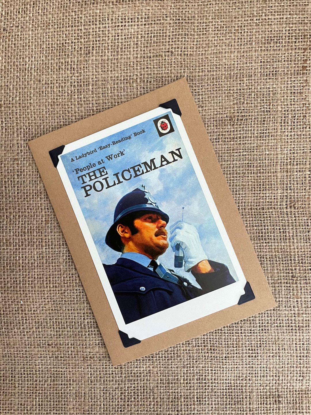 Handmade Greetings Card A Ladybird Book Cover Postcard THE - Etsy