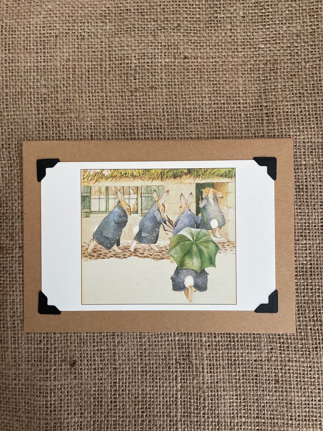 Handmade Birthday Greeting Card - Beatrix Potter - Peter Rabbit - Etsy