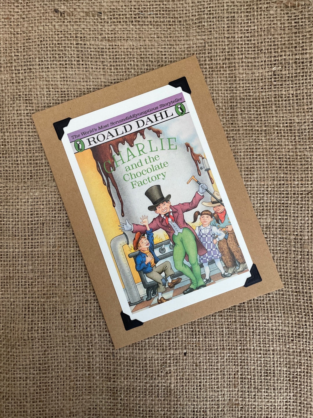 Handmade Birthday - Greeting Card - Charlie and the Chocolate Factory ...