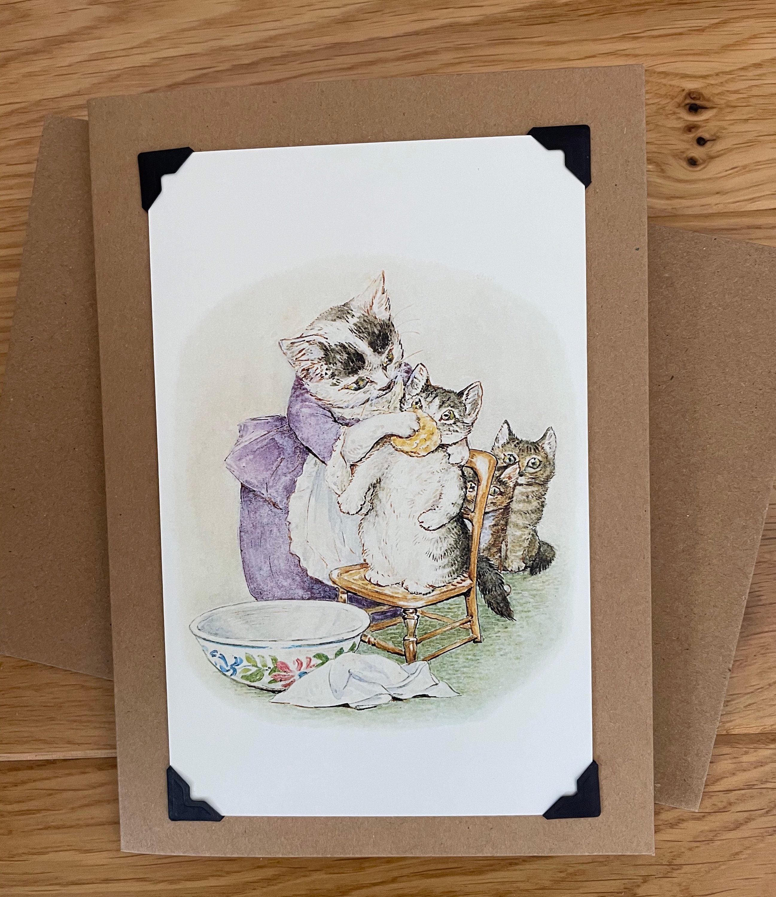 Handmade Birthday Greeting Card Beatrix Potter Peter | Etsy
