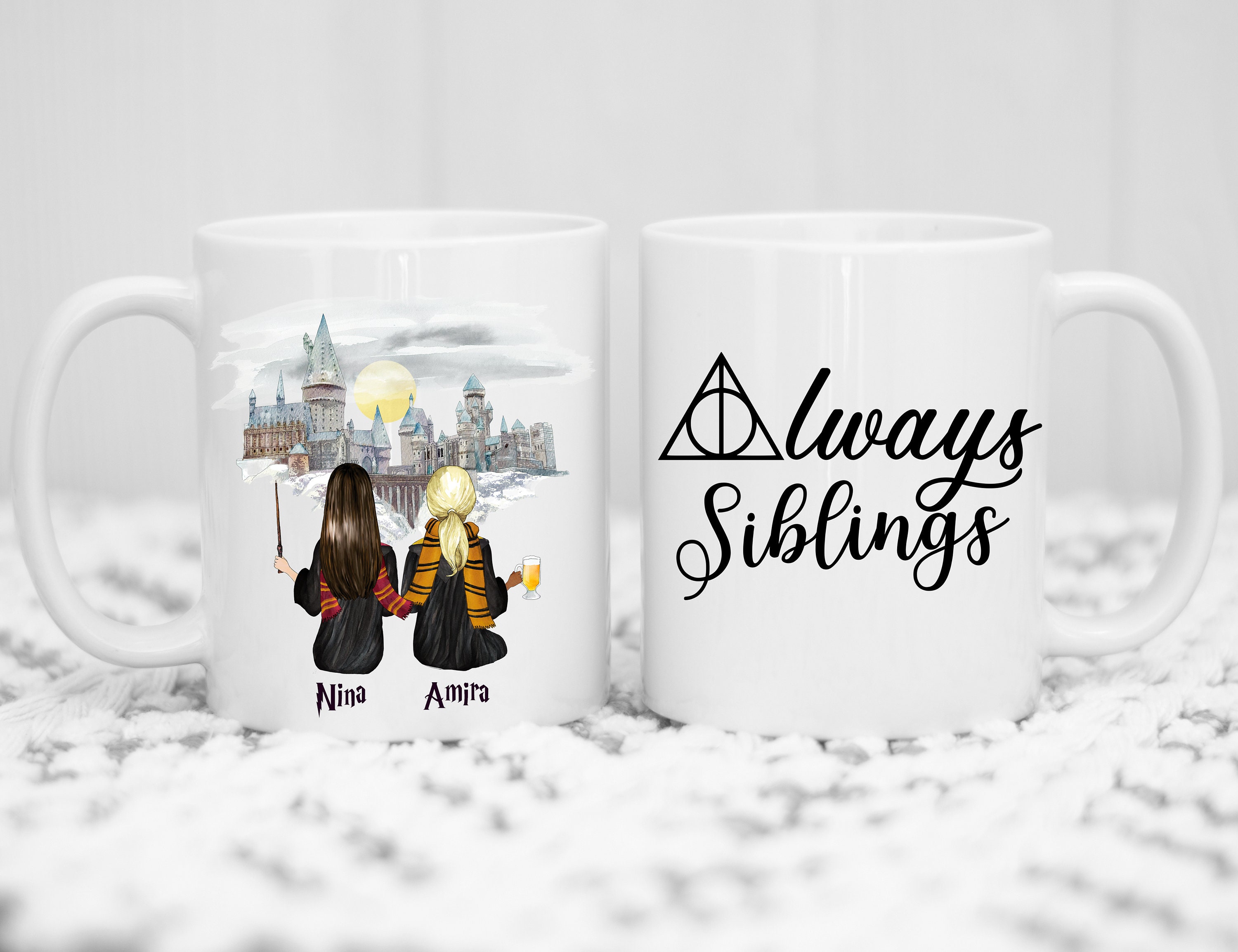 Wizard Sibling Mug Bestie Mug Wizard Mug Always Bestie Mug | Etsy
