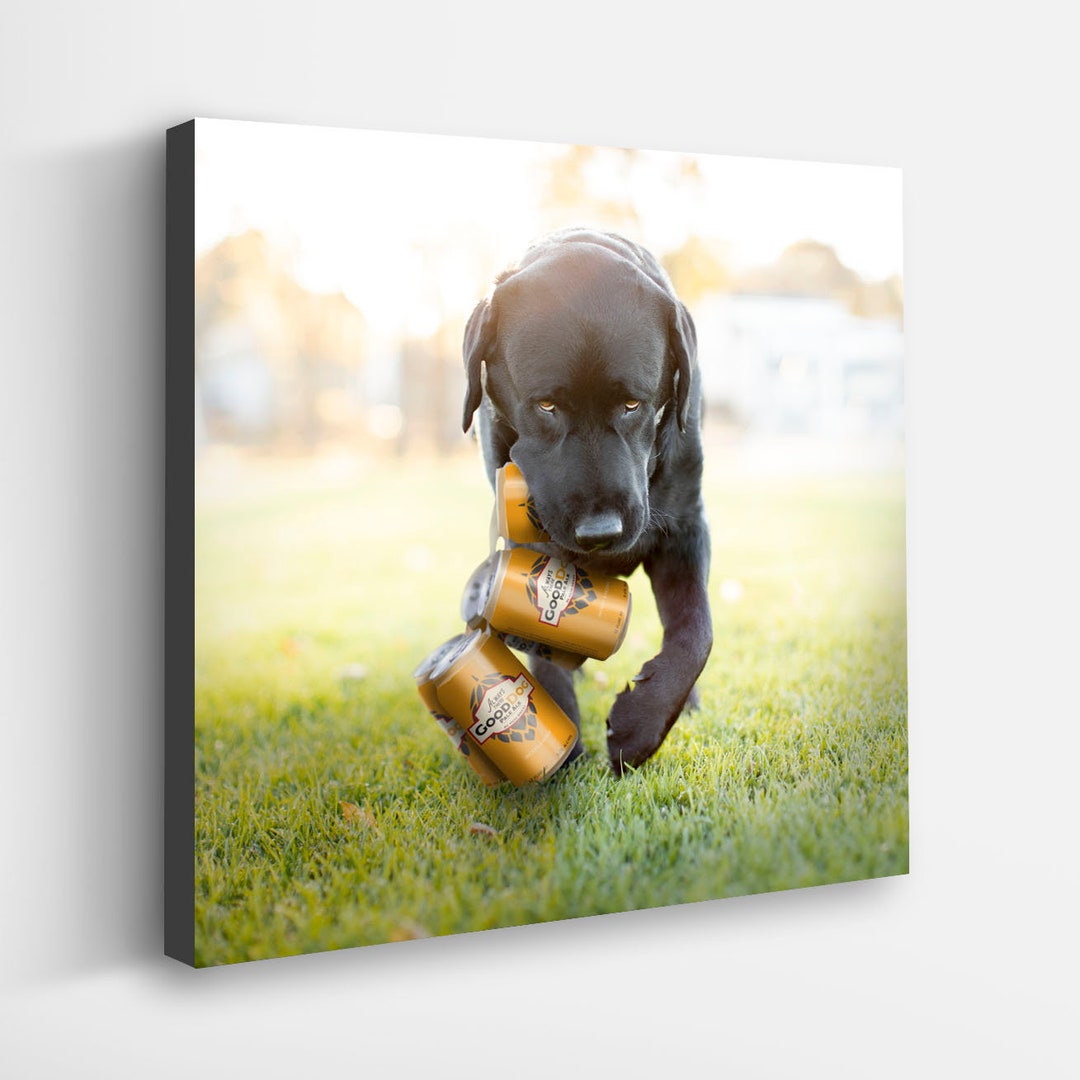 Labrador Beer Dog Art Print: Brew Wall Decor - Etsy