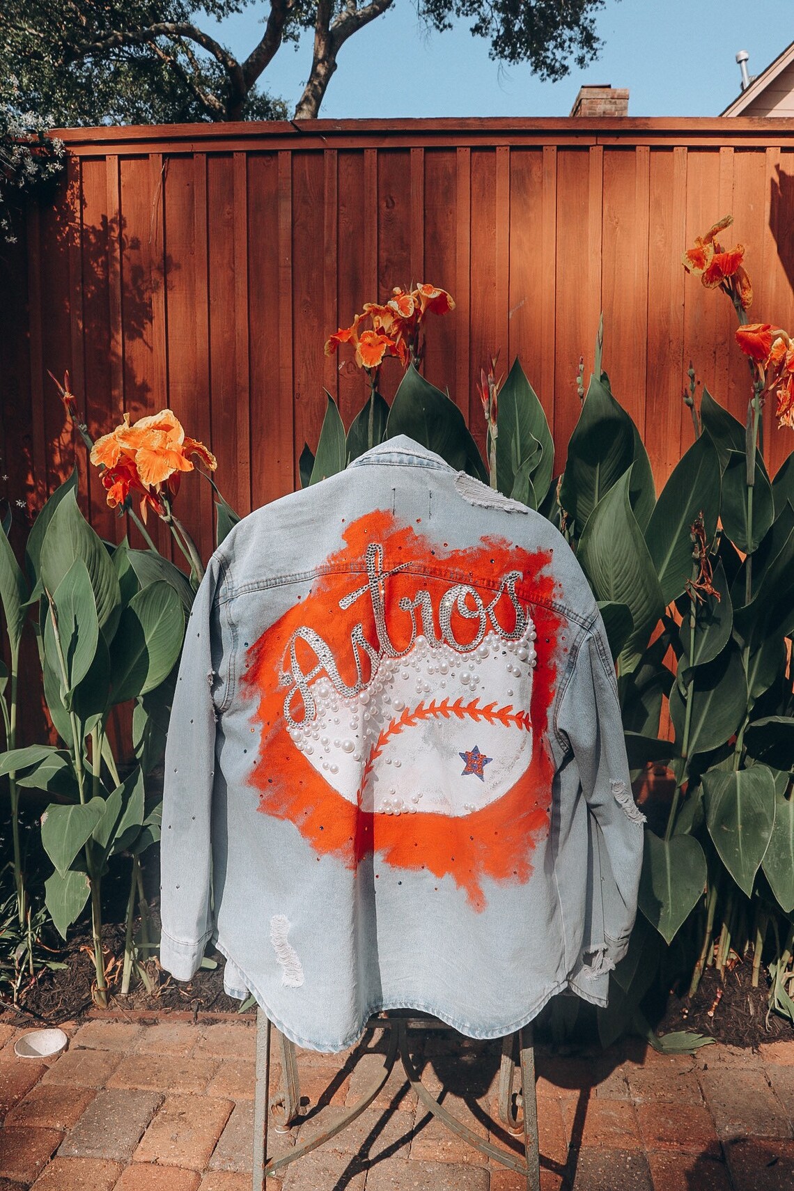 Limited Edition Denim Custom Houston Astros Jacket - Etsy