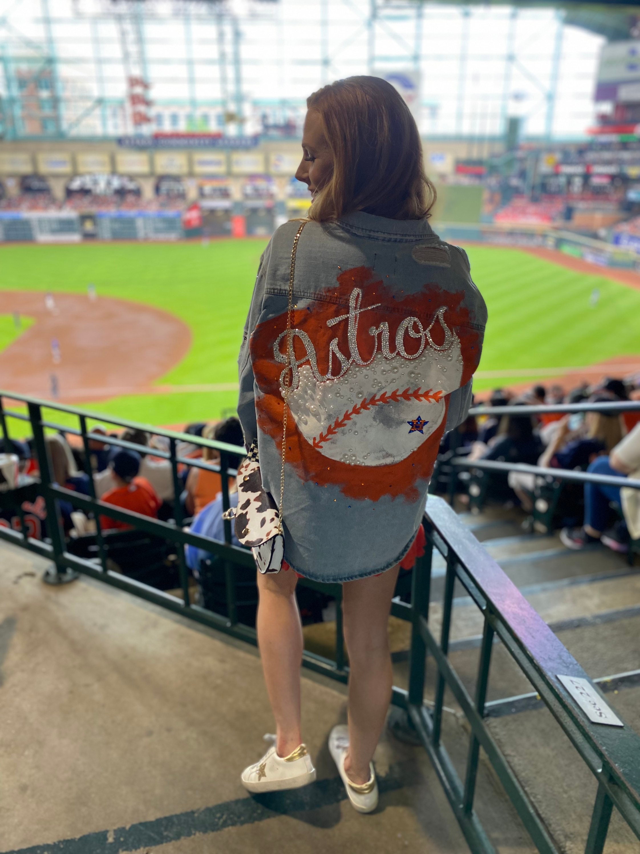 Limited Edition Denim Custom Houston Astros Jacket - Etsy