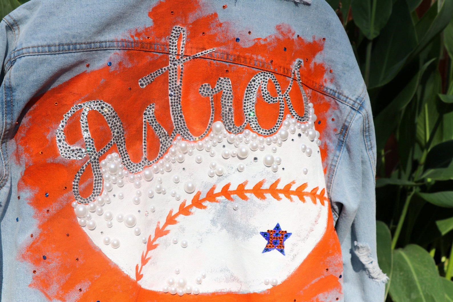 Limited Edition Denim Custom Houston Astros Jacket - Etsy