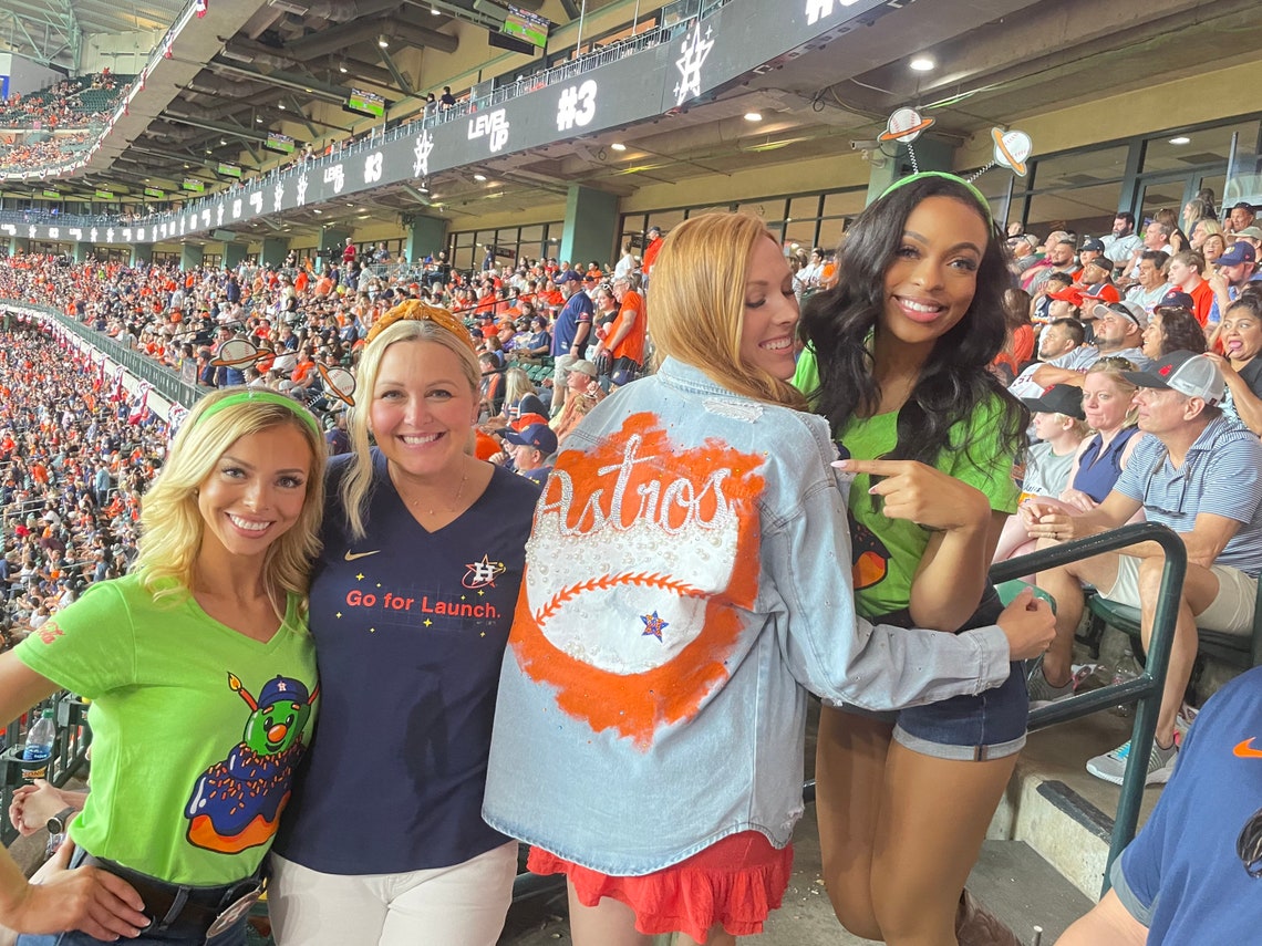 Limited Edition Denim Custom Houston Astros Jacket - Etsy