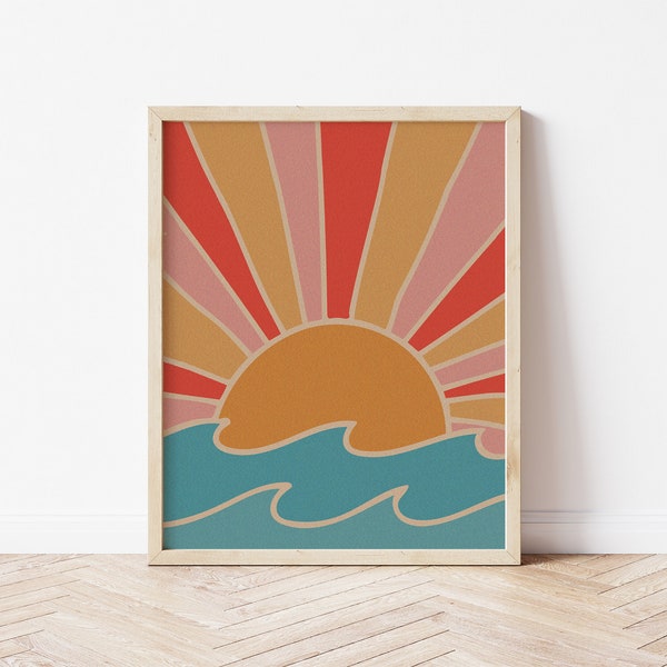 Aesthetic Sun Sunset - Etsy