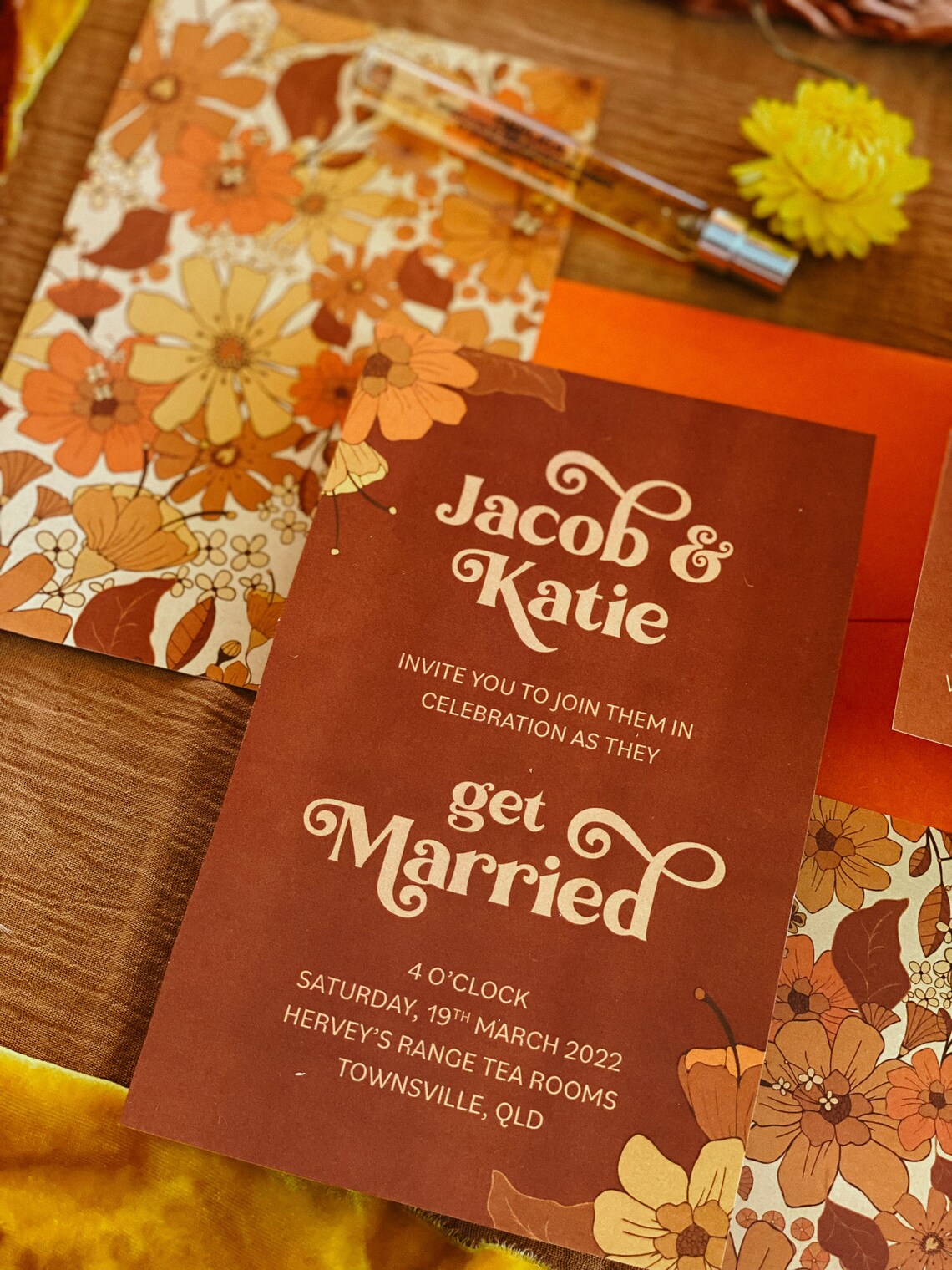 CALIFORNIA DREAMING Wedding Invitation Digital Download for - Etsy