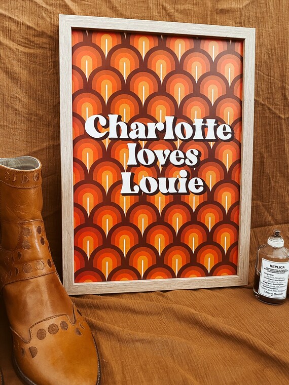 LET'S GROOVE Couple Sign Digital Download Personalised - Etsy