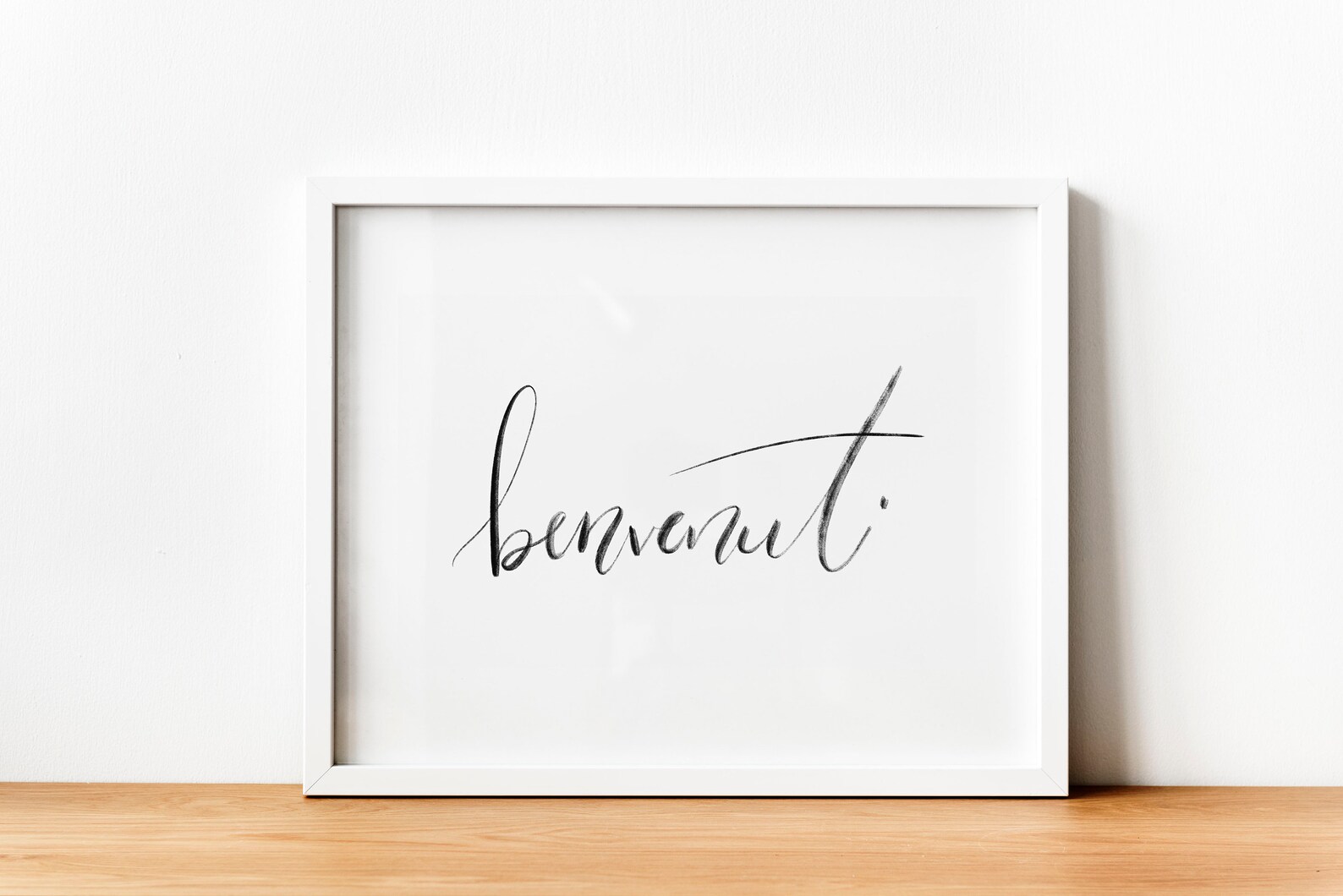 Italian Welcome Sign Benvenuti Printable Art, Cursive Welcome Poster ...