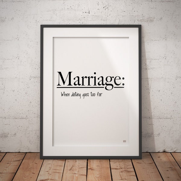 Marriage Signs - Etsy