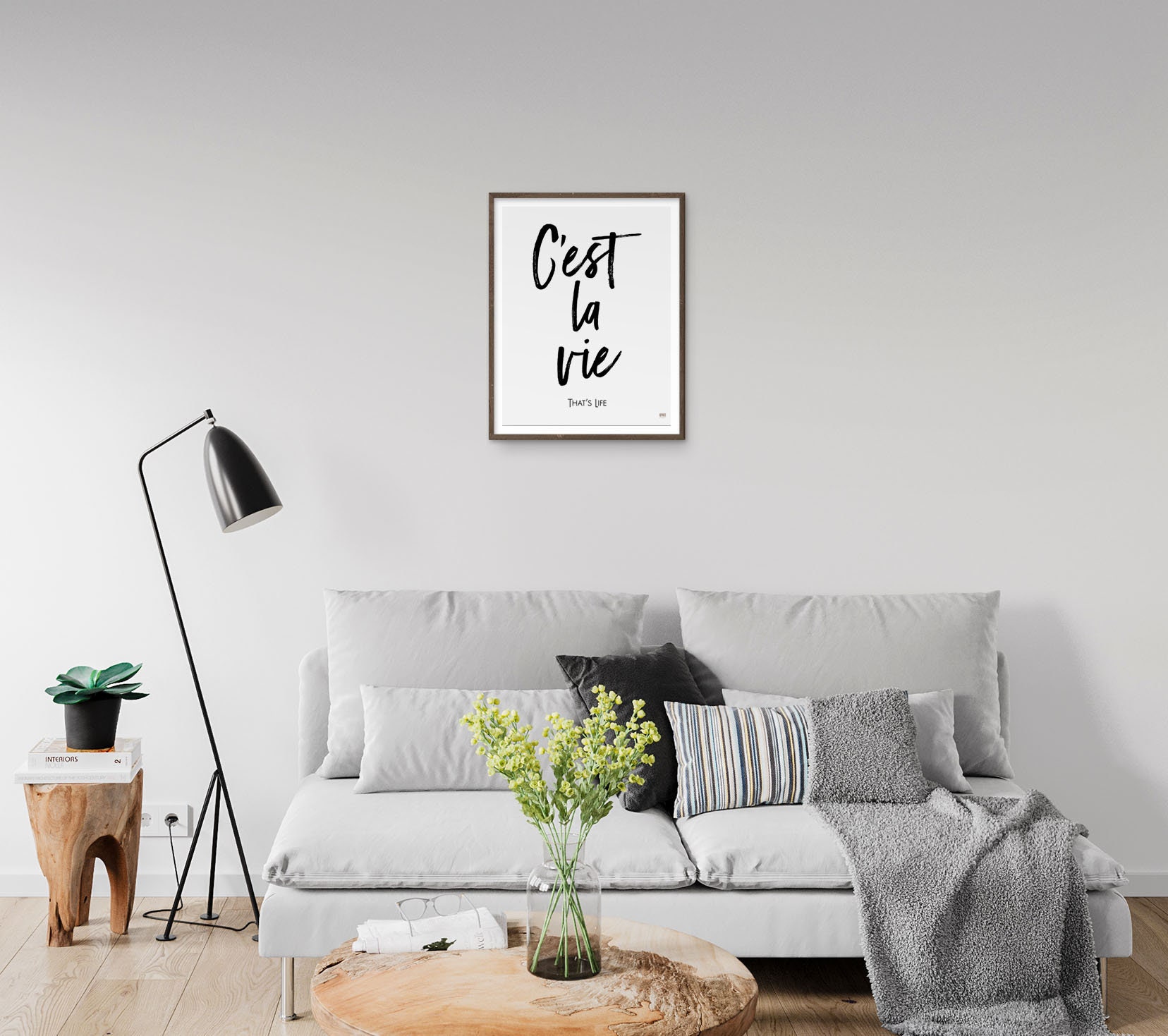 C'est La Vie French Poster Printable Art Gift for - Etsy