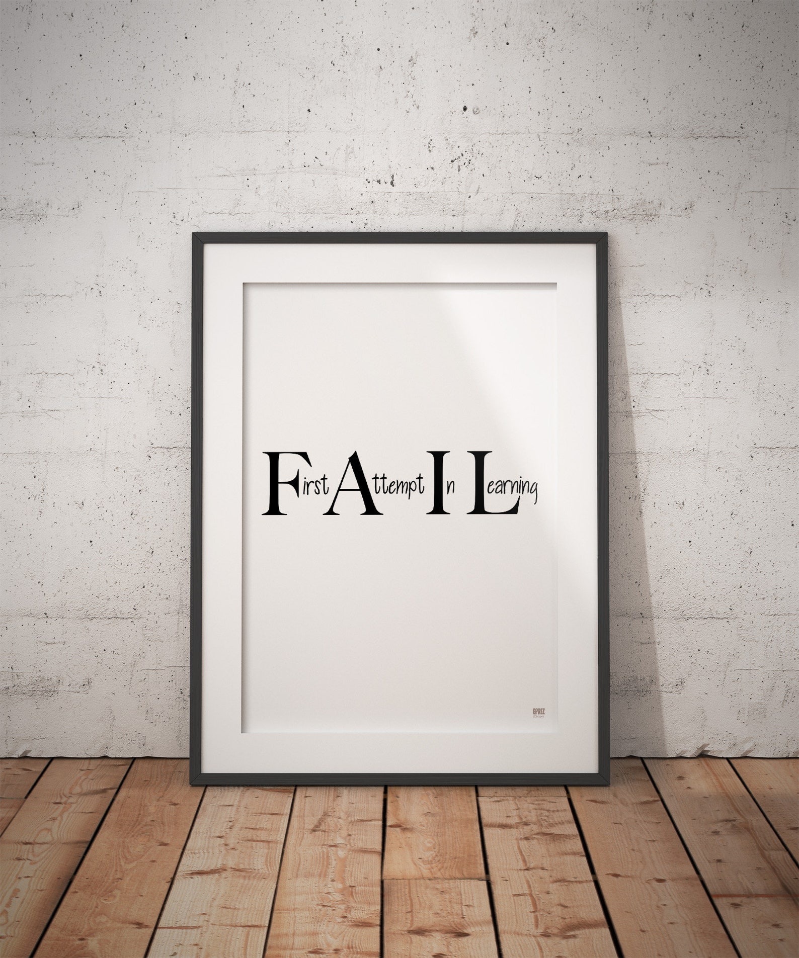 FAIL Acronym, Definition Print, Classrom Poster, Teacher Gift - Etsy