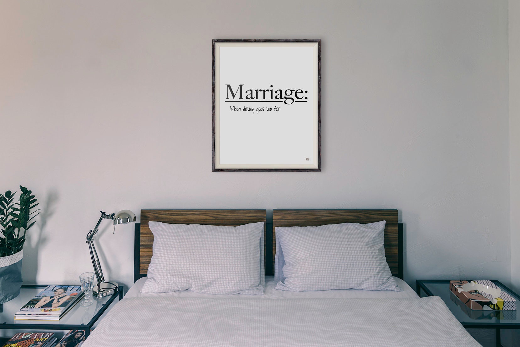 Marriage Signs, Definition Print, Funny Poster, Wedding Gift - Etsy
